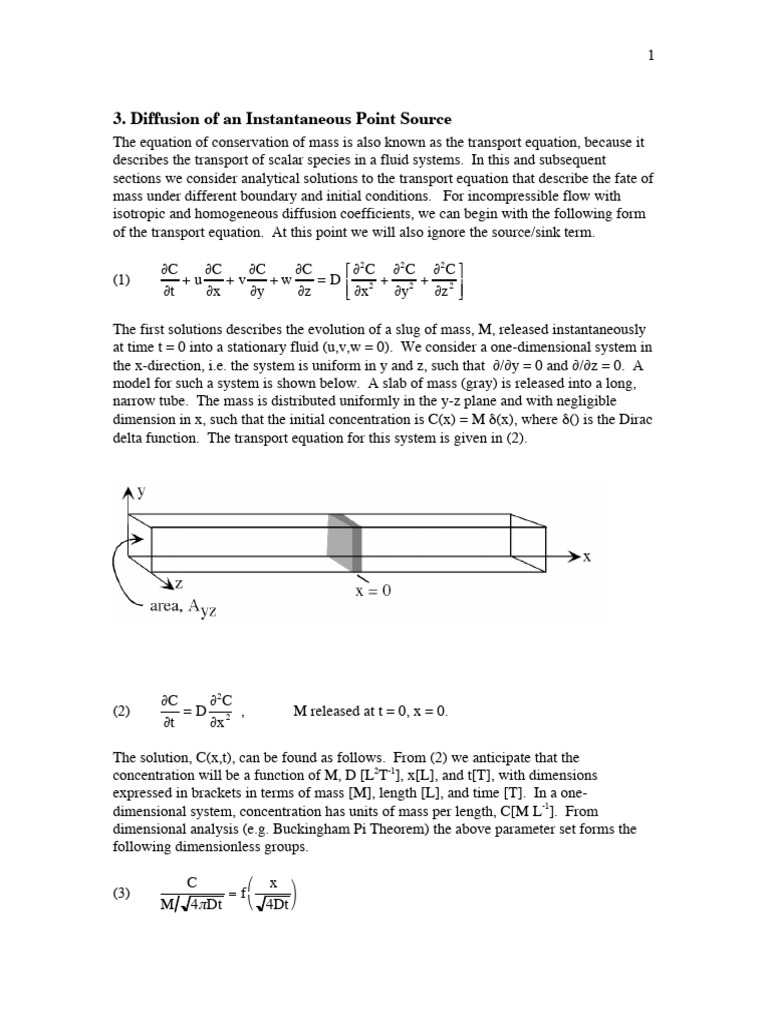 THREETHEORY | PDF | Diffusion | Physics