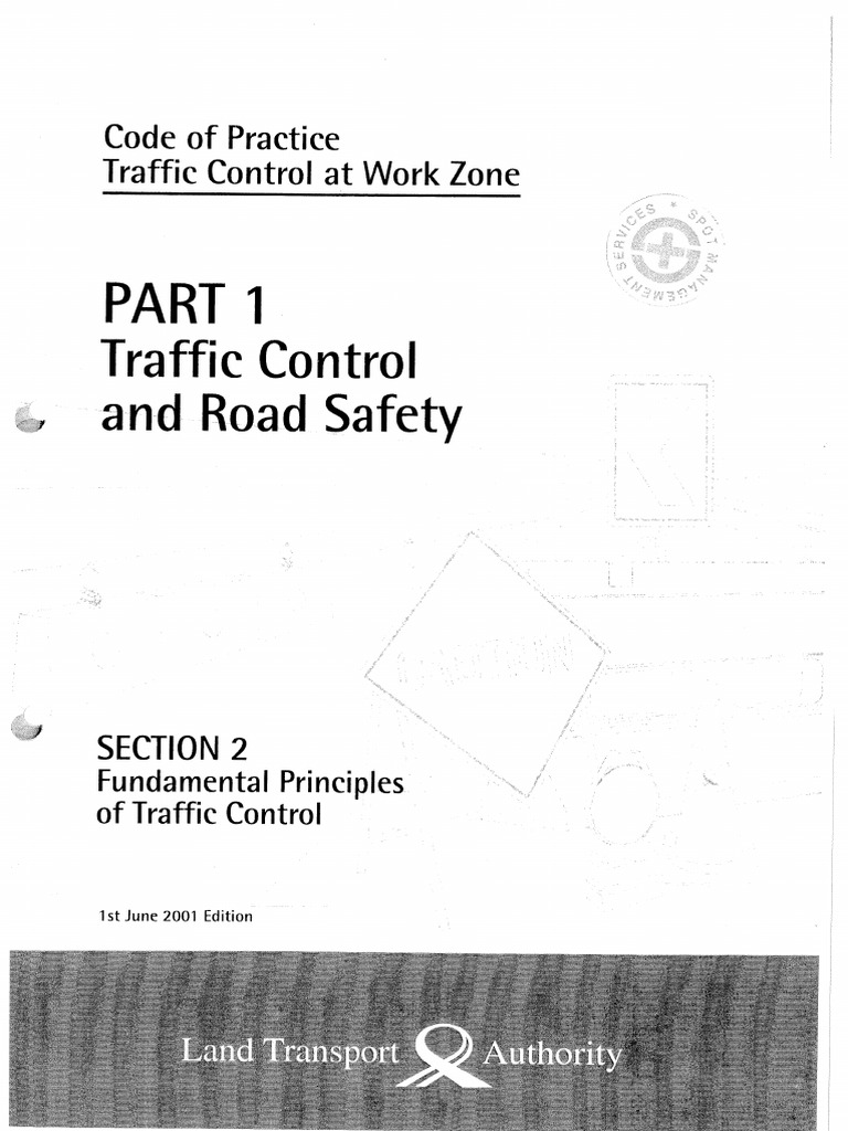 Traffic Control & Road Safety Section 2 | PDF