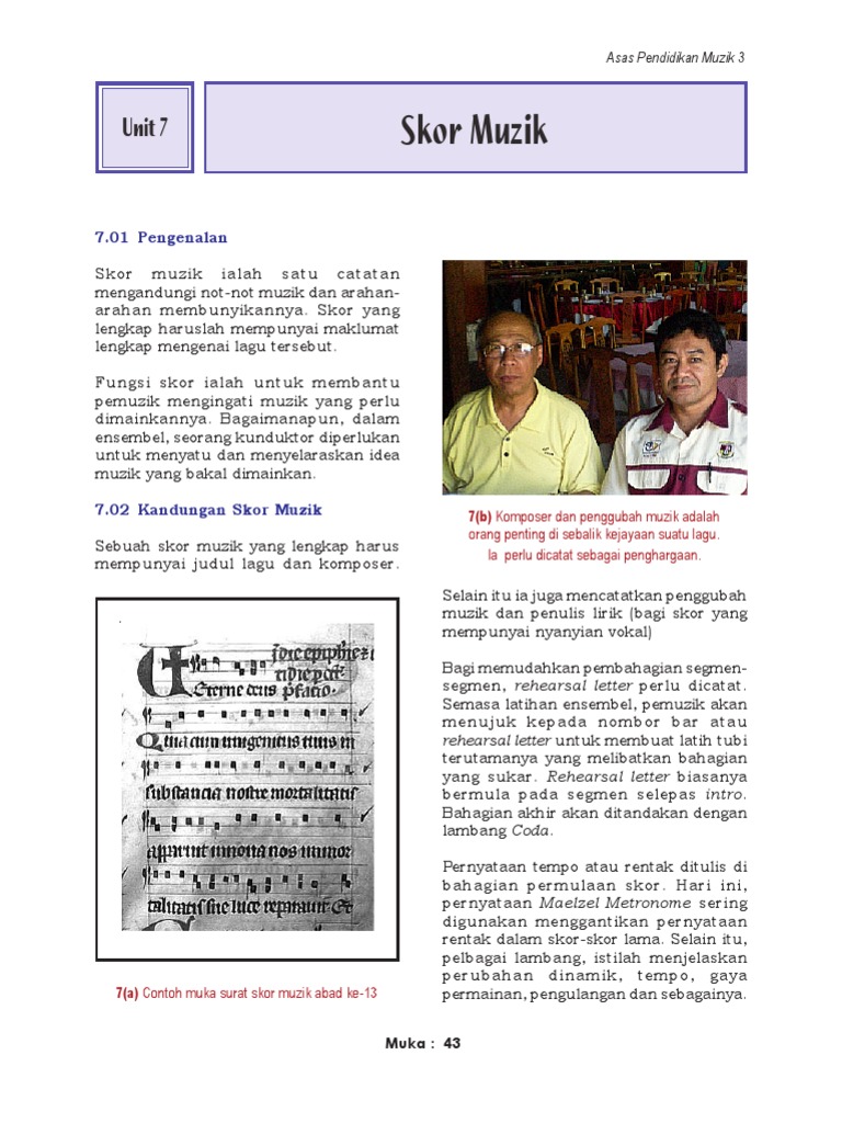 Skor Muzik | PDF