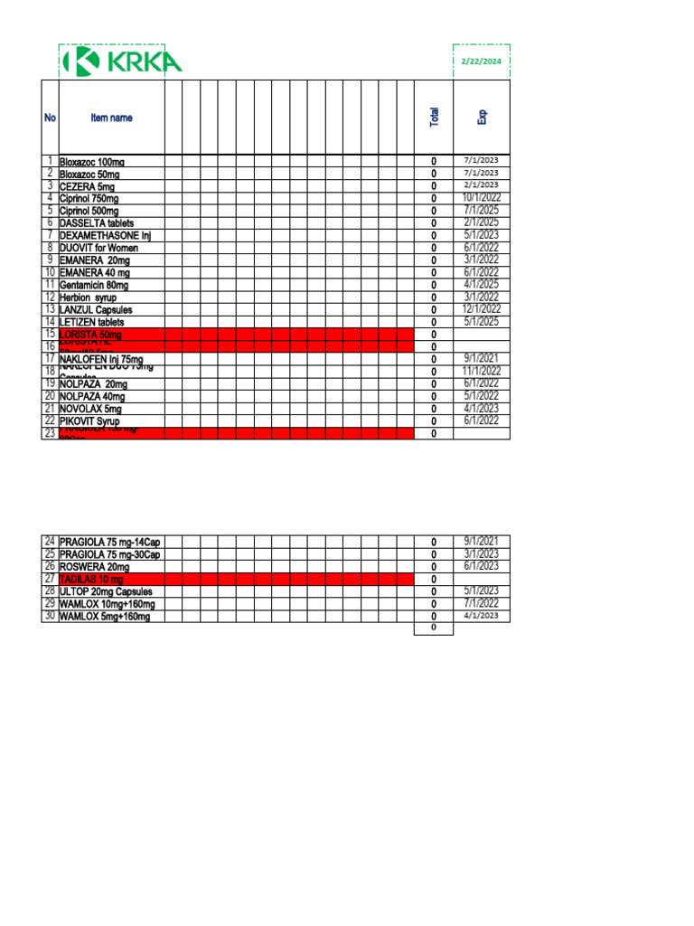 Krka f.m.s بدون قفل 24 3 21 | PDF