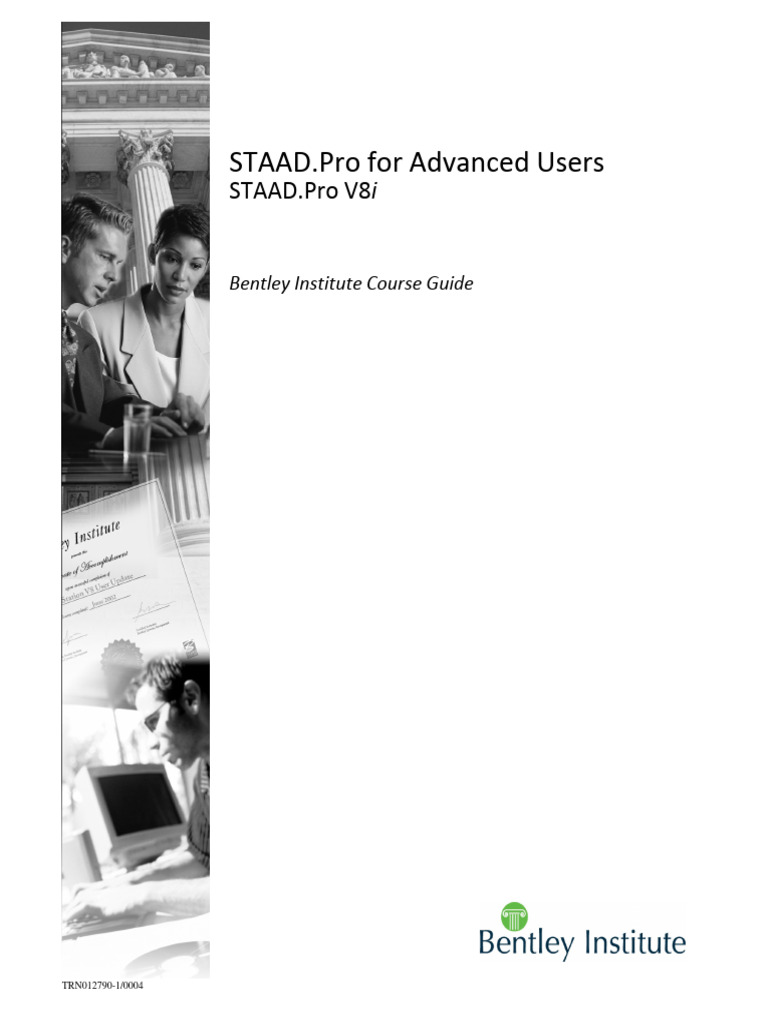 Staad Pro V8i Advanced Trn012790 1 0004 | PDF | Parameter (Computer Programming)