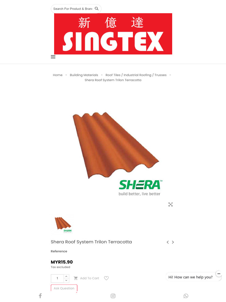 Shera Roof System Trilon Terracotta | PDF