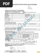 UIPE Membership Application Form | PDF