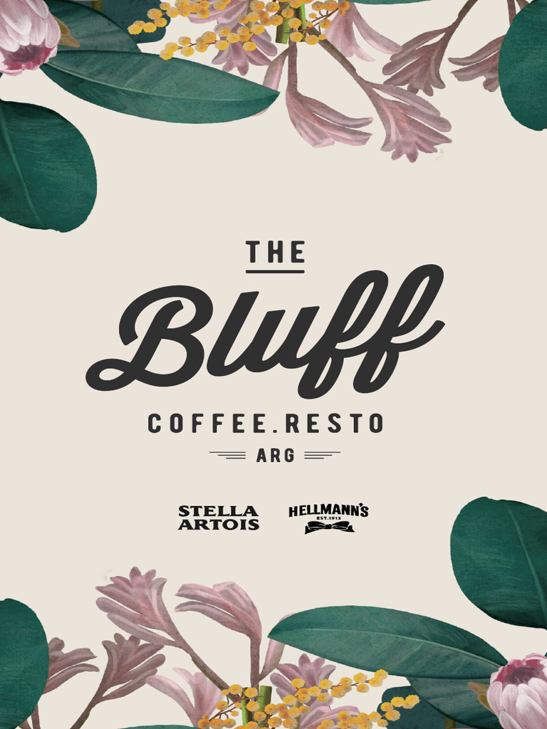 Menu Bluff | PDF | Tortita | café