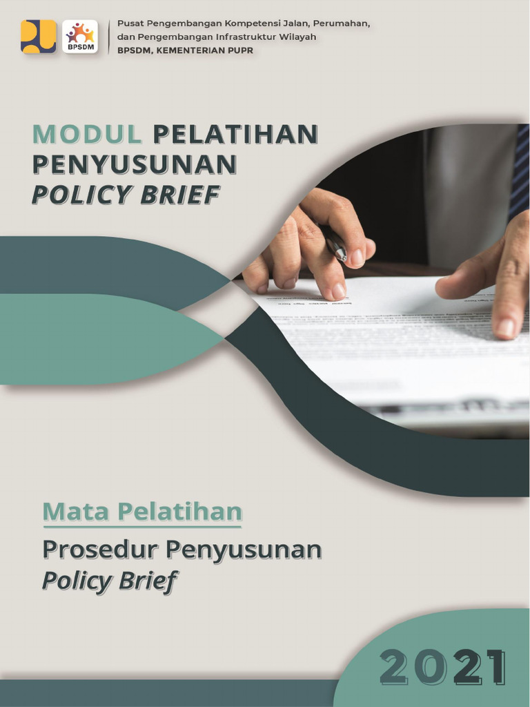 BBBFB Modul 6 - Prosedur Penyusunan Policy Brief 080122 Organized | PDF