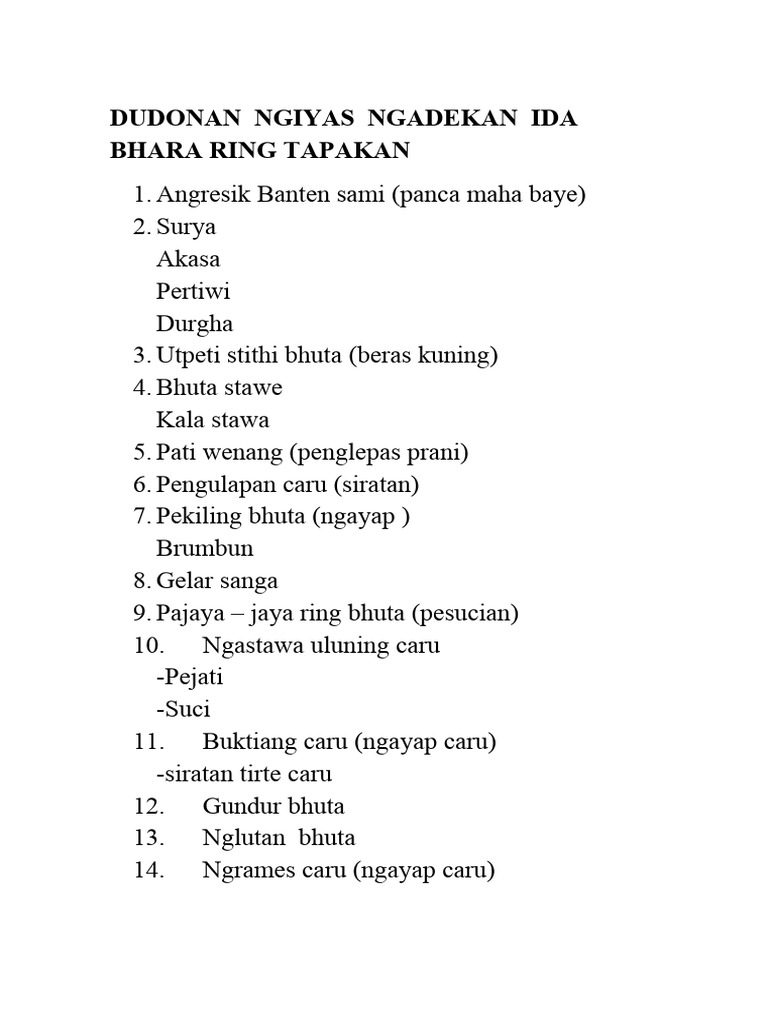 Mantra dan Doa dalam Agama Hindu | PDF