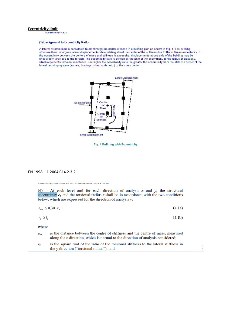 Eccentricity Limit Pdf