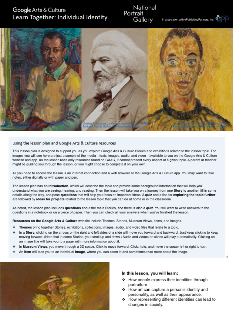 Gac Individual Identity 0 | PDF | Portrait Painting | Identity (Social ...