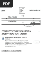 Presentation On: 2 X 25 KV System | PDF | Transformer | Electrical ...