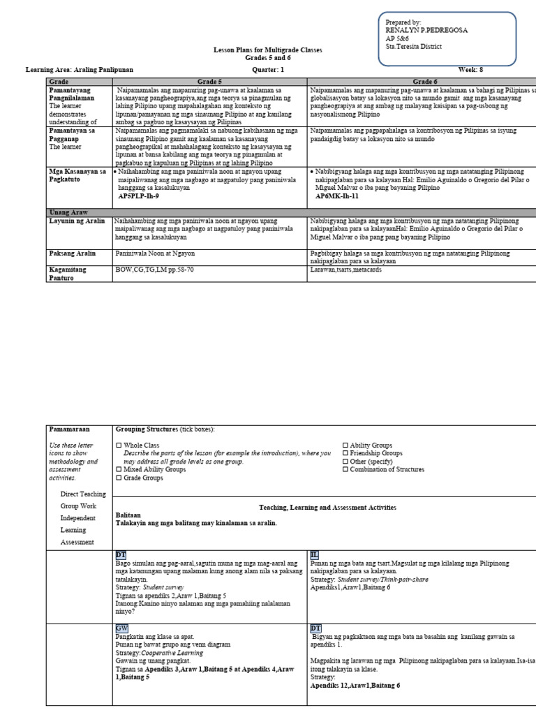 Ap56 q1 w8 Renalynpedregosa | PDF