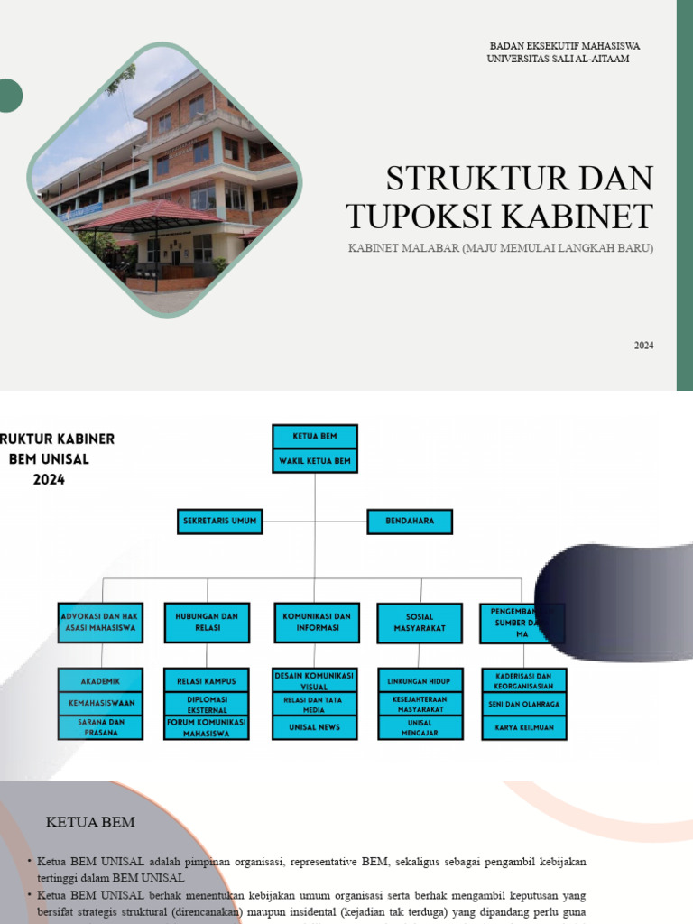 Struktur Kabinet Bem 2024 | PDF