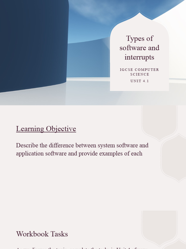 4.1 Types Software Interrupts | PDF | Operating System | Software 4.1 Types Software Interrupts | PDF | Operating System | Software