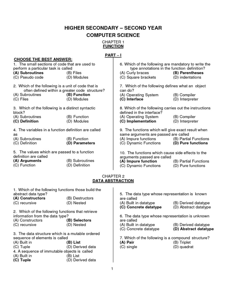 2 Cs One Mark Rm Pdf Relational Database Relational Model 7439