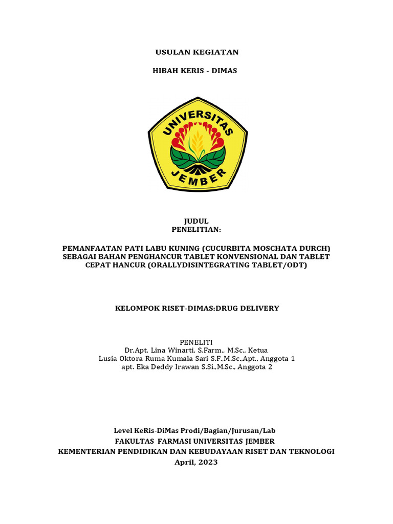 Pati Labu Kuning untuk Tablet | PDF | Pengembangan Diri | Kesehatan ...