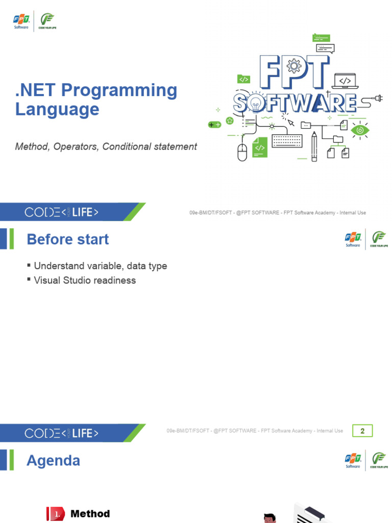 3 - NPL - Method, Operators, Conditional Statement | PDF | Parameter (Computer Programming ...