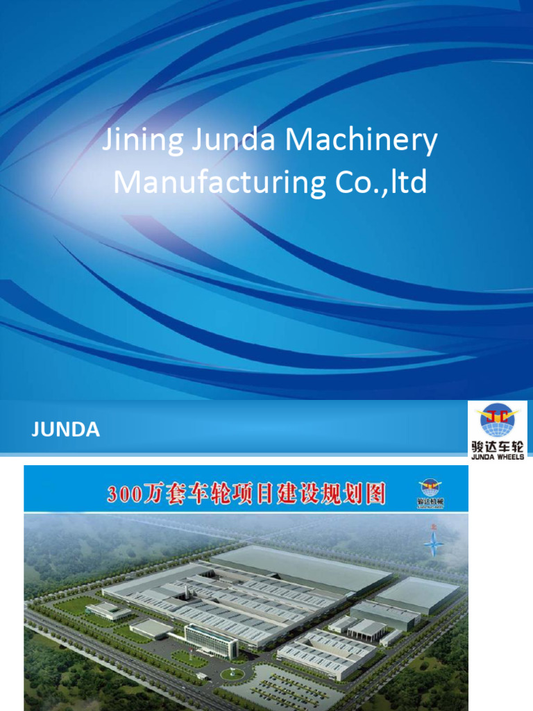 Junda Machinery: Wheel Manufacturing Overview | PDF