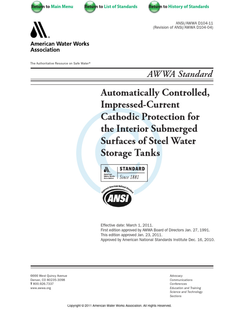 Automatically Controlled, Impressed-Current Cathodic Protection For The ...