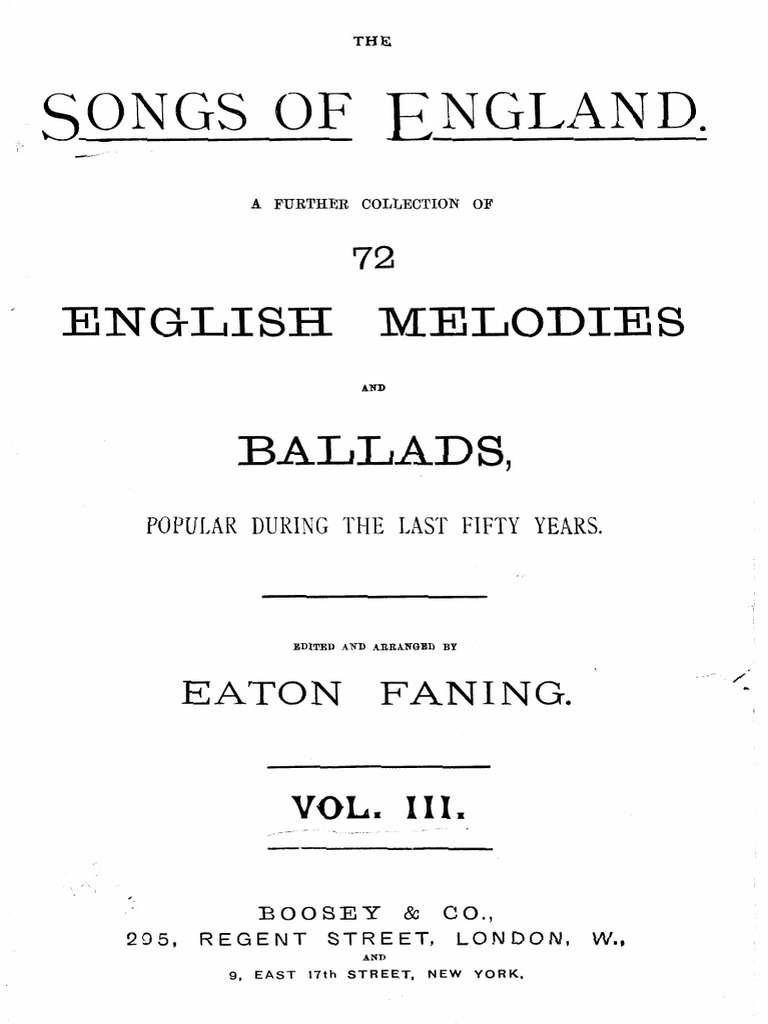 The Song of England | PDF