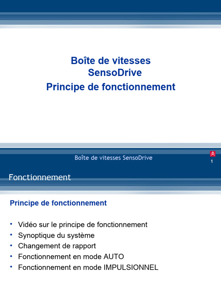 Fonctionnement BVMP | PDF | Machine | Voitures