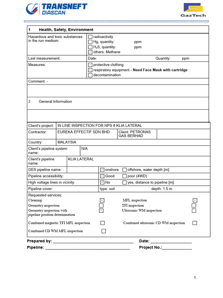PQ GES - KLIA Lateral | PDF | Pipeline Transport | Mechanical Engineering
