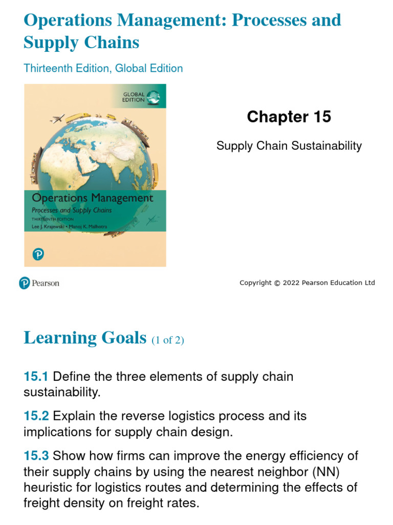 Supply Chain Management | PDF | Supply Chain | Sustainability