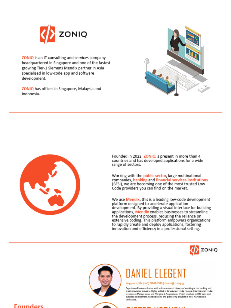 ZONIQ Profile | PDF | Application Software | Computer Engineering