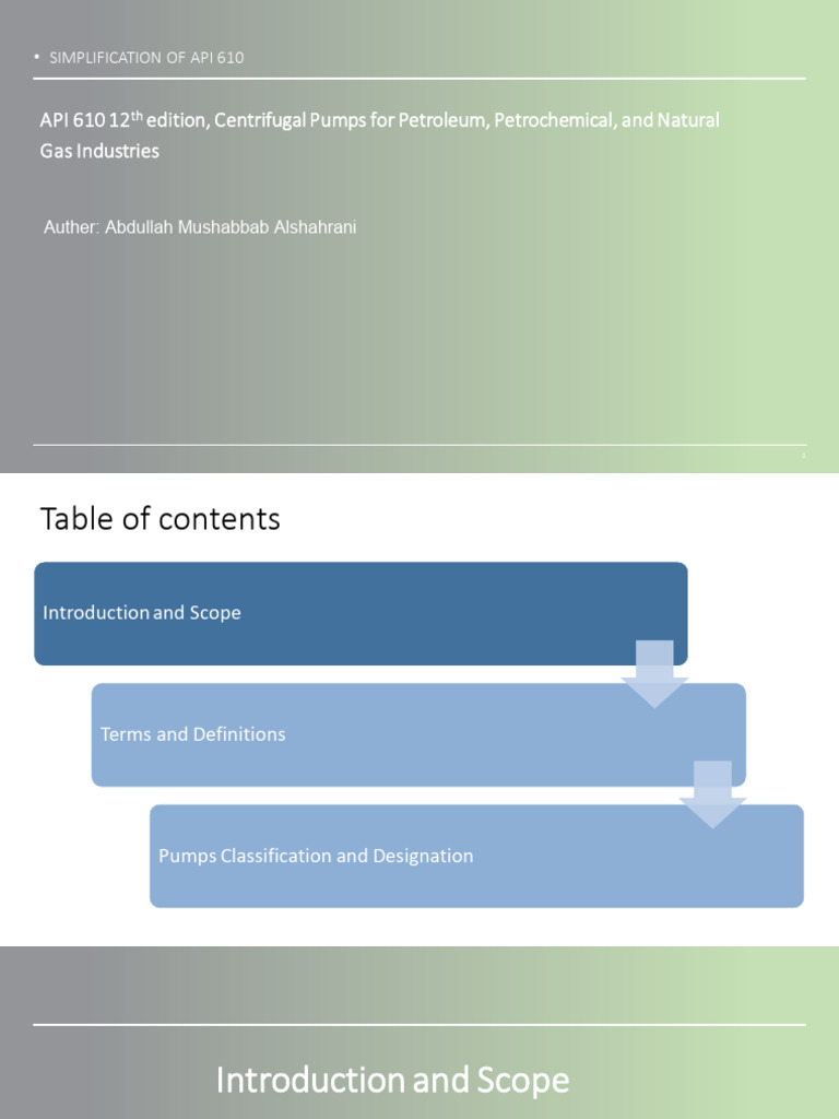 Simple Explanation of API 610 12 Edition 1701611314 | PDF | Pump ...