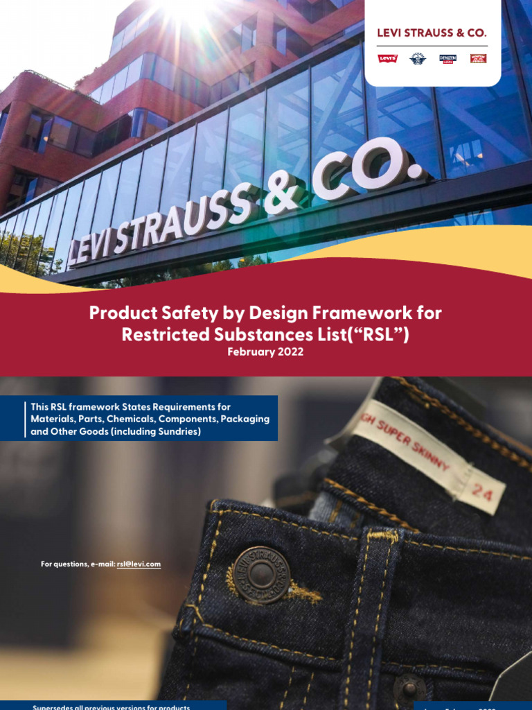 LSCo. 2022 RSL Framework - Final | PDF | Chromium | Chemical Substances