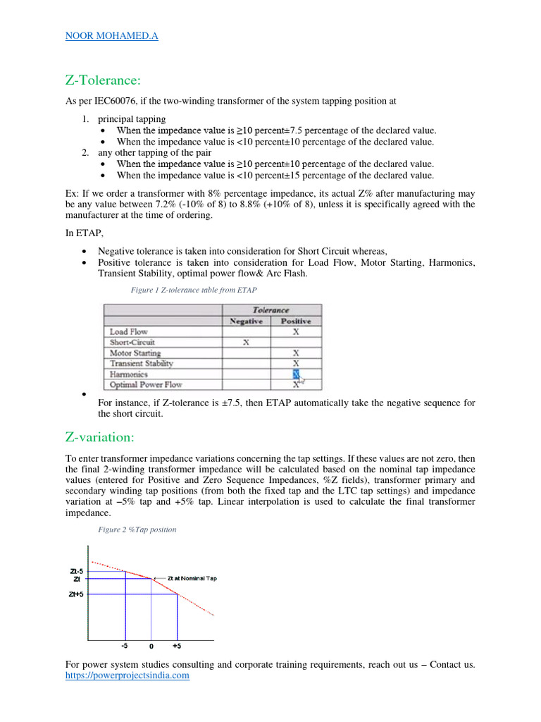 Transformer Impedance Tolerance Guide | PDF | Electrical Engineering ...