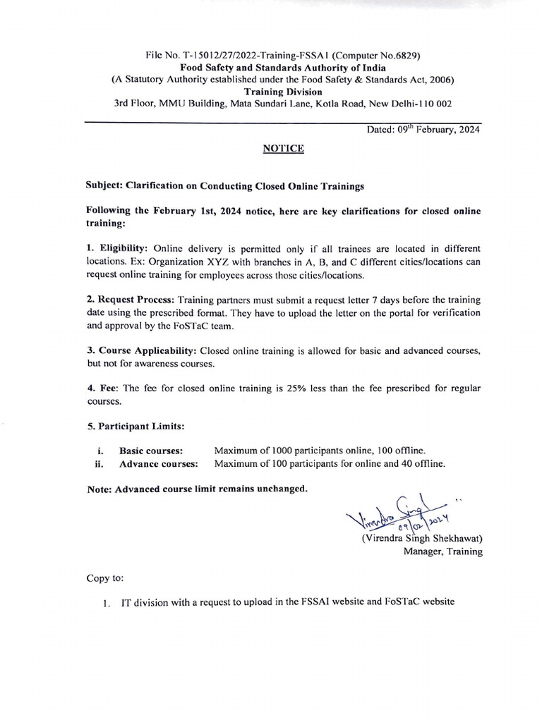 Closed Training | PDF