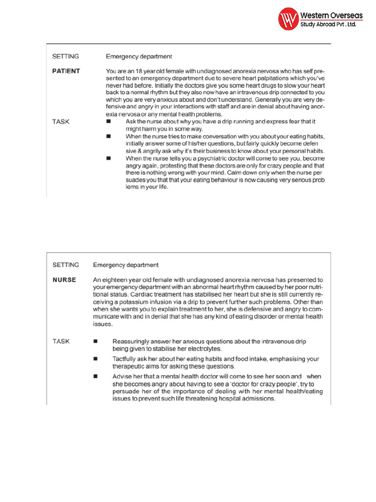 Nursing Anorexia | PDF
