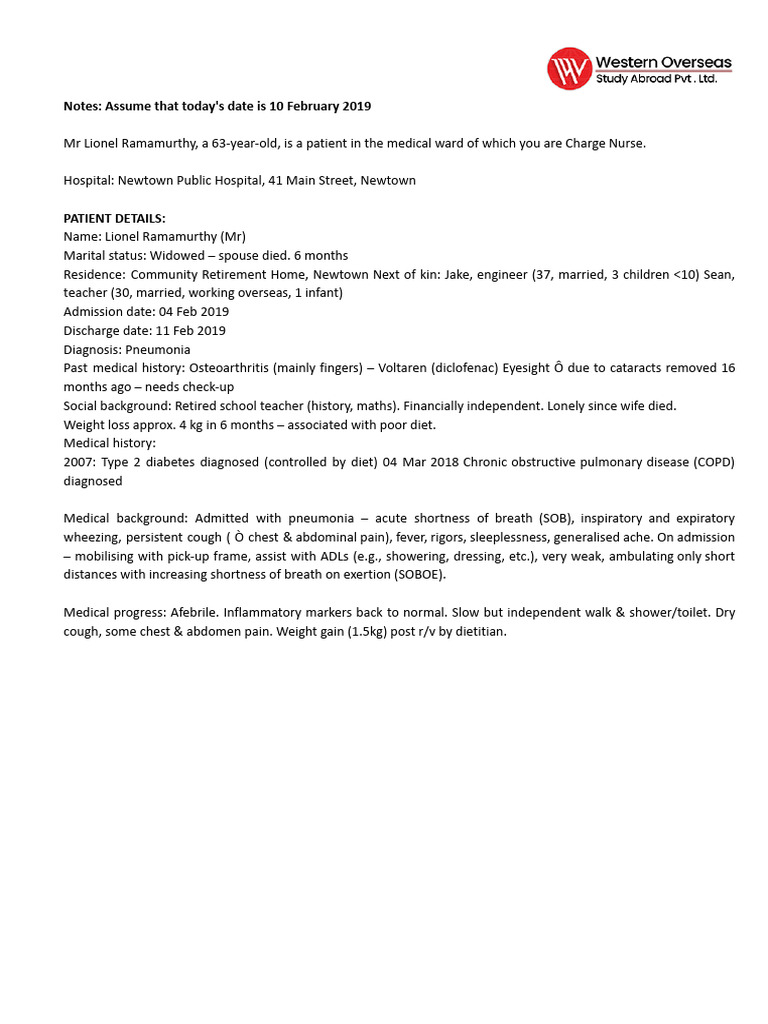 Discharge Sample Letter | PDF | Public Services | Health Sciences