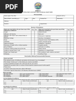 Health Screening Application Form Malta | PDF | Tuberculosis ...