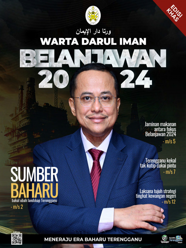 Terengganu - Warta Belanjawan 2024 | PDF