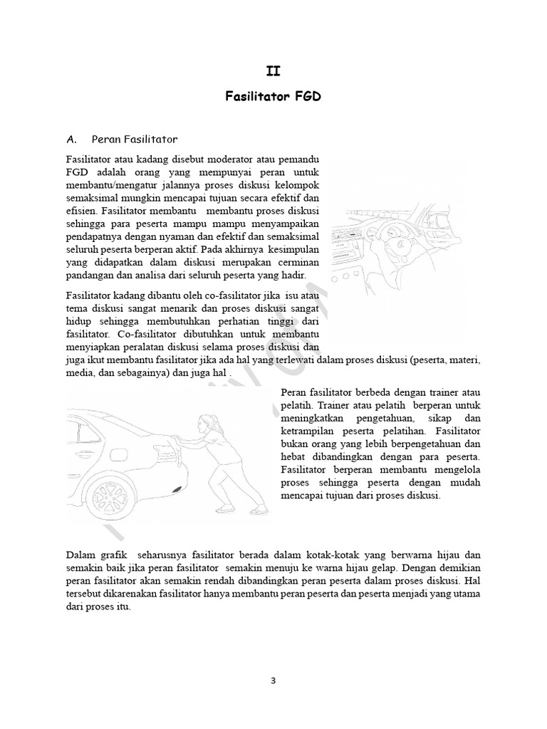 Sikap, Pengetahuan Dan Ketrampilan Fasilitator FGD-1 | PDF