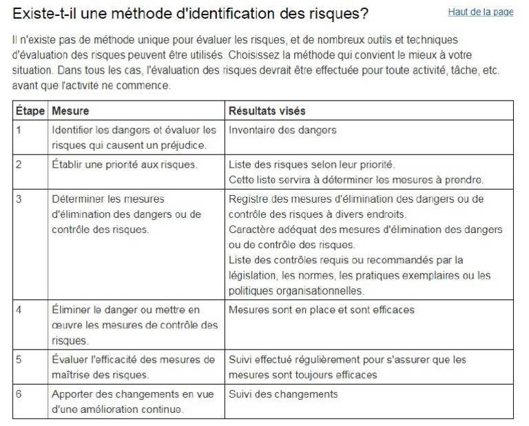 Methode D'identification Des Risques | PDF