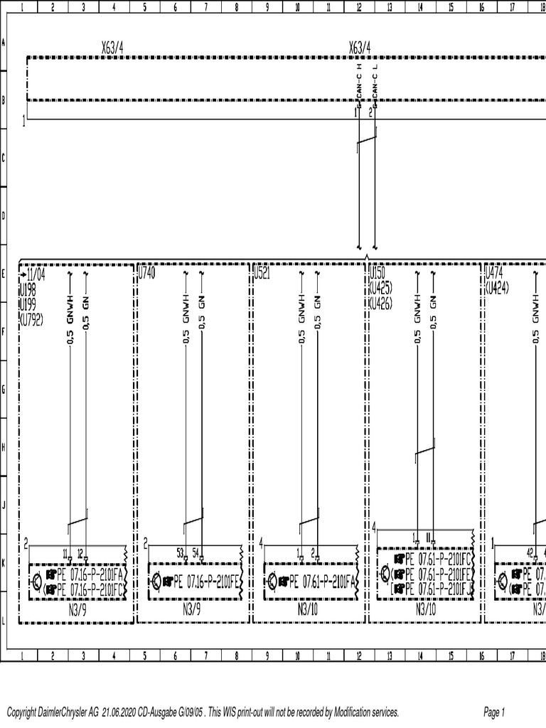 W203 Can Bus Engine | PDF