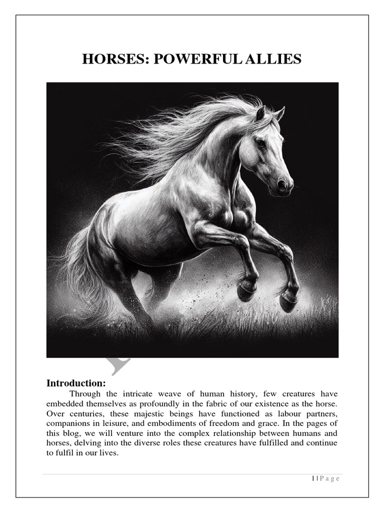 HORSE | Download Free PDF | Horses | Equus (Genus)