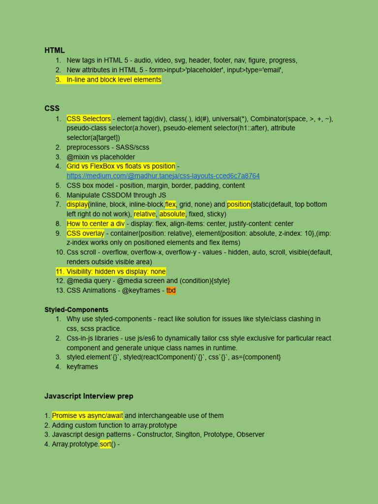 Js React Interview Pdf Java Script Web Development
