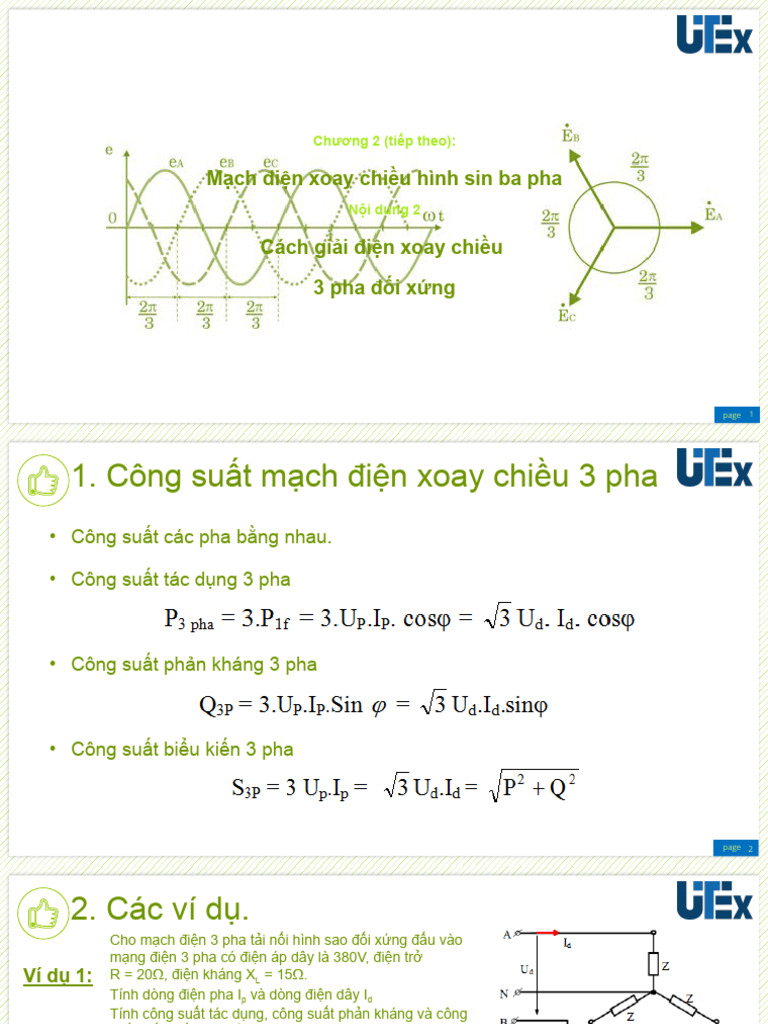 Utex Mбєўch д Iб N Xoay Chiб ѓu 3 Pha Cгўch Giбєјi Mбєўch Pdf