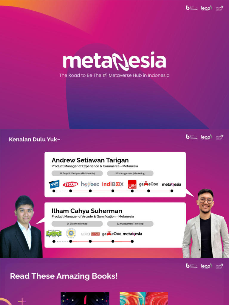 2022.09.07 Metanesia The Road To Be The #1 Metaverse Hub in Indonesia | PDF | Virtual Reality ...