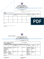 AIP School Template SY 2025-2026 | PDF | Learning