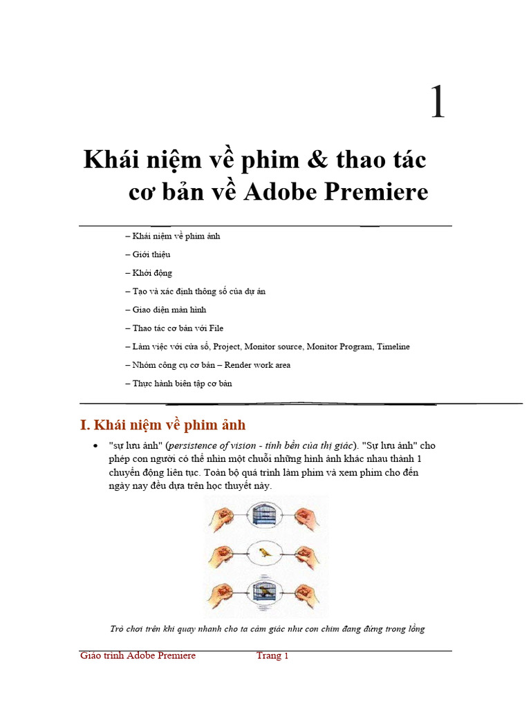 Giao Trinh Premire Pro 1 | PDF