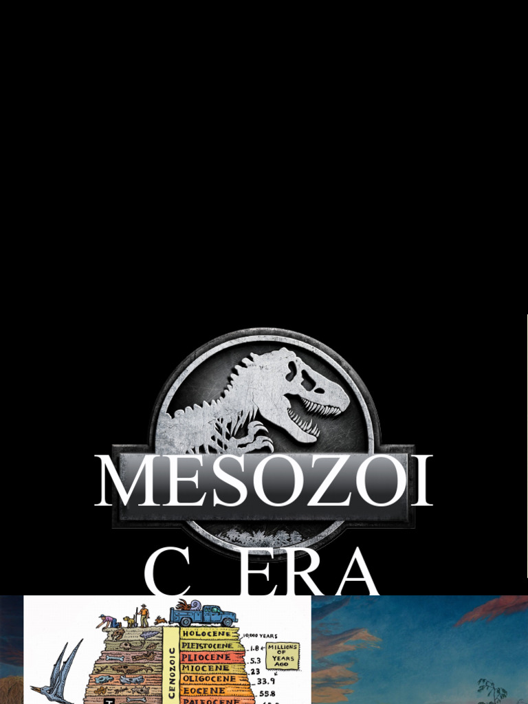 The Earth in Its Mesozoic Era | PDF | Dinosaurs | Earth Sciences