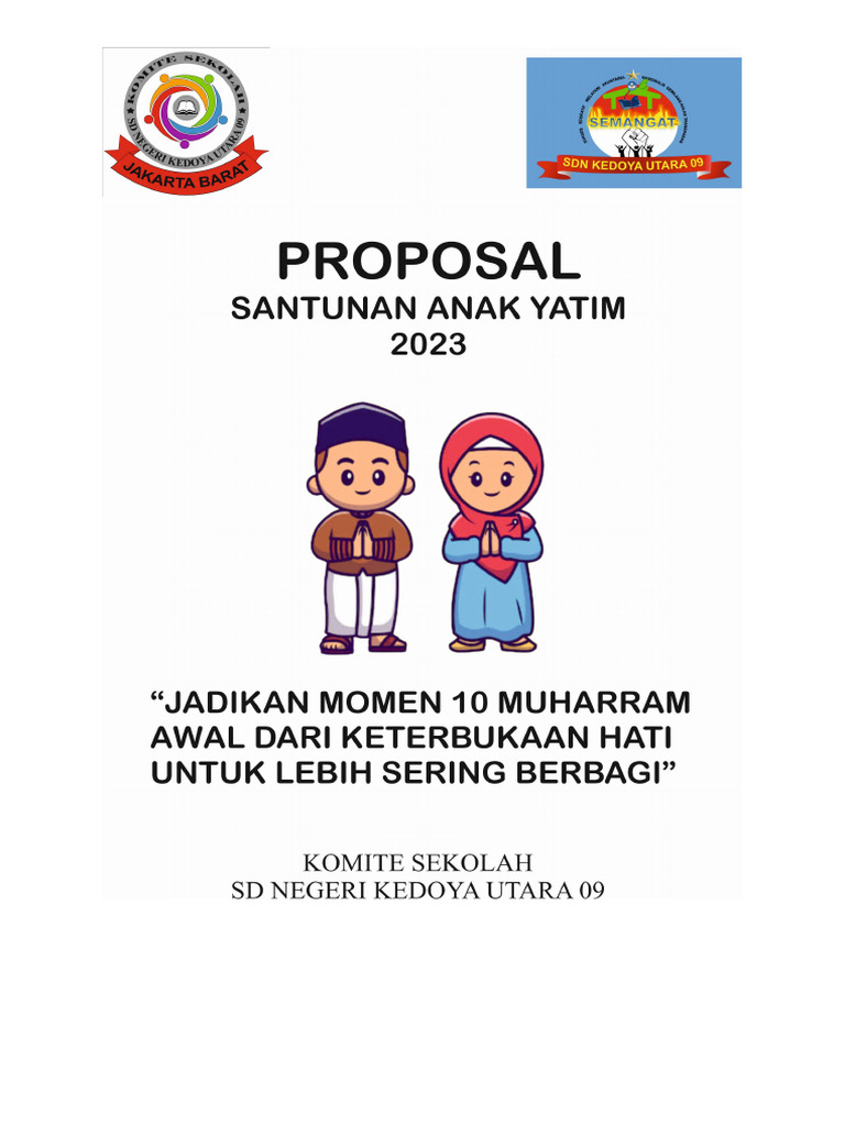 Proposal Santunan Anak Yatim 2023 | PDF | Kesehatan Holistik