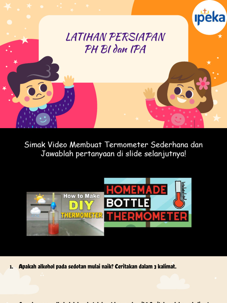 Latihan Soal PH IPA Dan BI | PDF