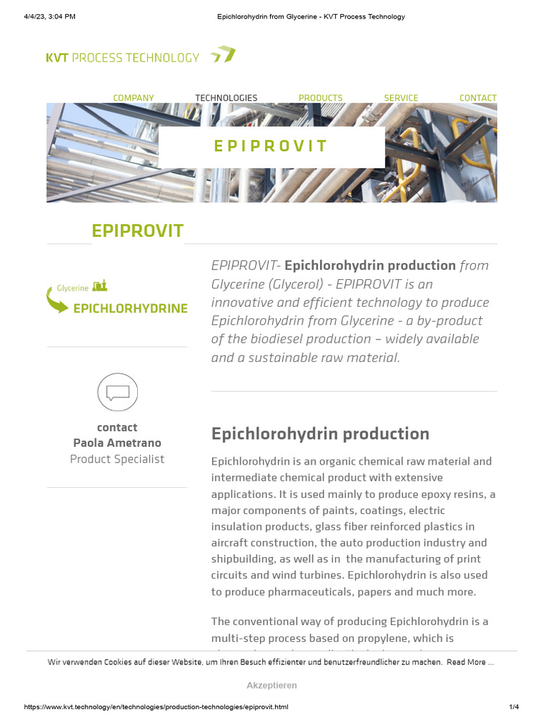 Kvt Process Pdf Glycerol Physical Sciences