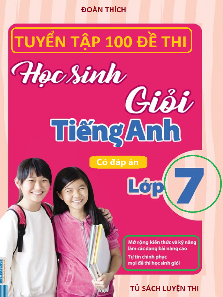 Tailieuxanh Ebook Tuyen Tap 100 de Thi Hoc Sinh Gioi Tieng Anh Lop 7 Co Dap An Phan 1 2726 | PDF