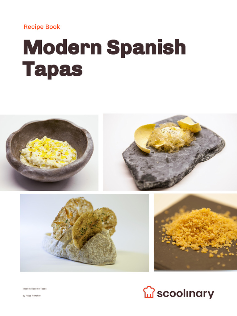 Modern Tapas | PDF | Chocolate | Lemon