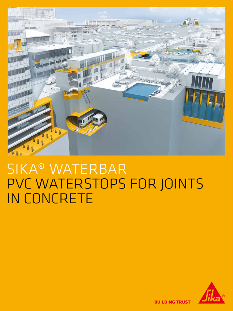 Waterproofing Sika Waterbar PVC Waterstops en - MY | PDF | Concrete ...